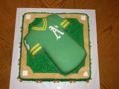 Smandacakes: Baseball Jersey Cake